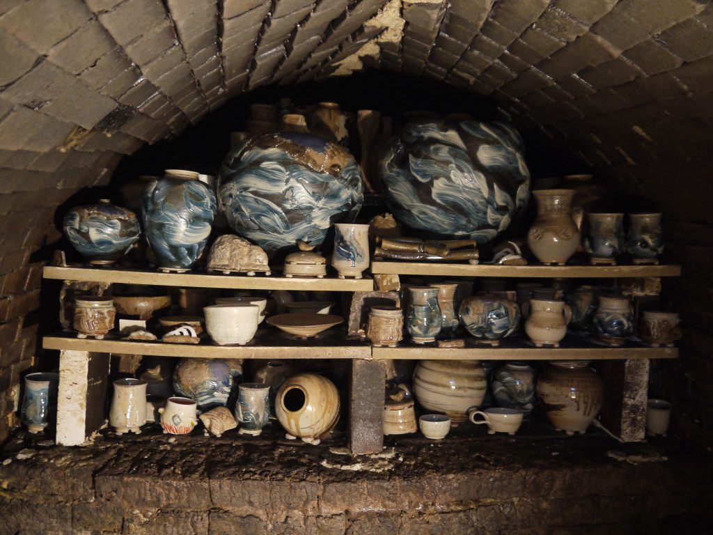 Anagama kiln after firing, 1019, loaded by Gordon Hutchens - Visit ...