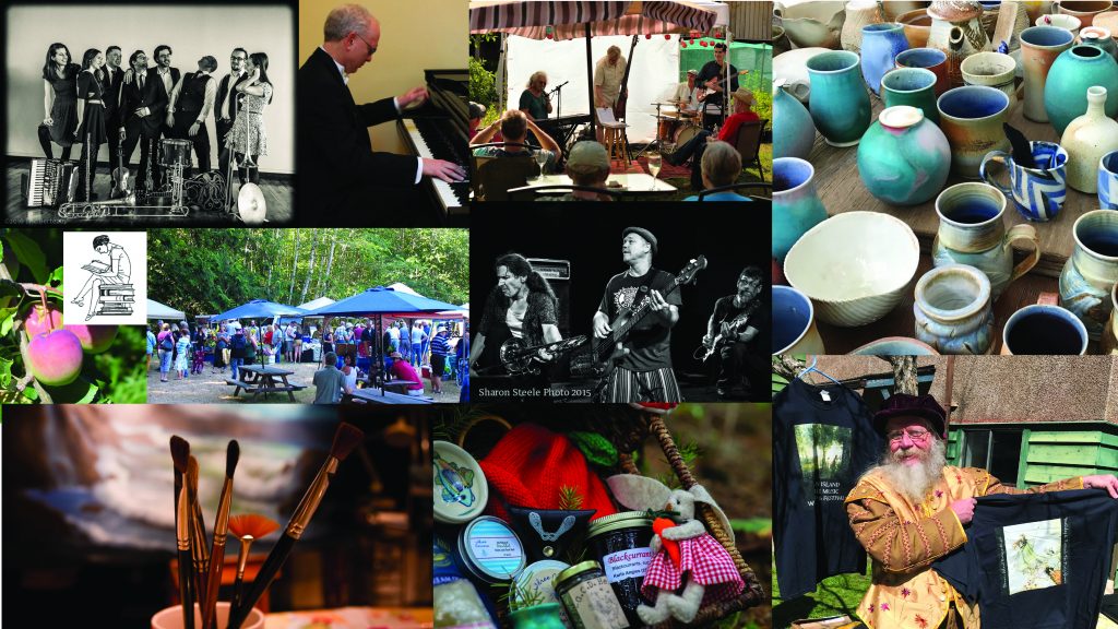 Annual Event Feature Photo Collage - Visit Denman Island